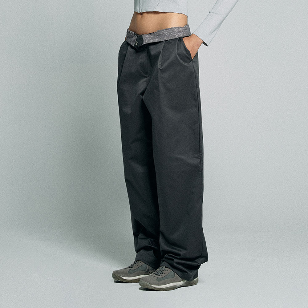 Folding Waist Band Pants Deep Gray - 감도 깊은 취향 셀렉트샵 29CM