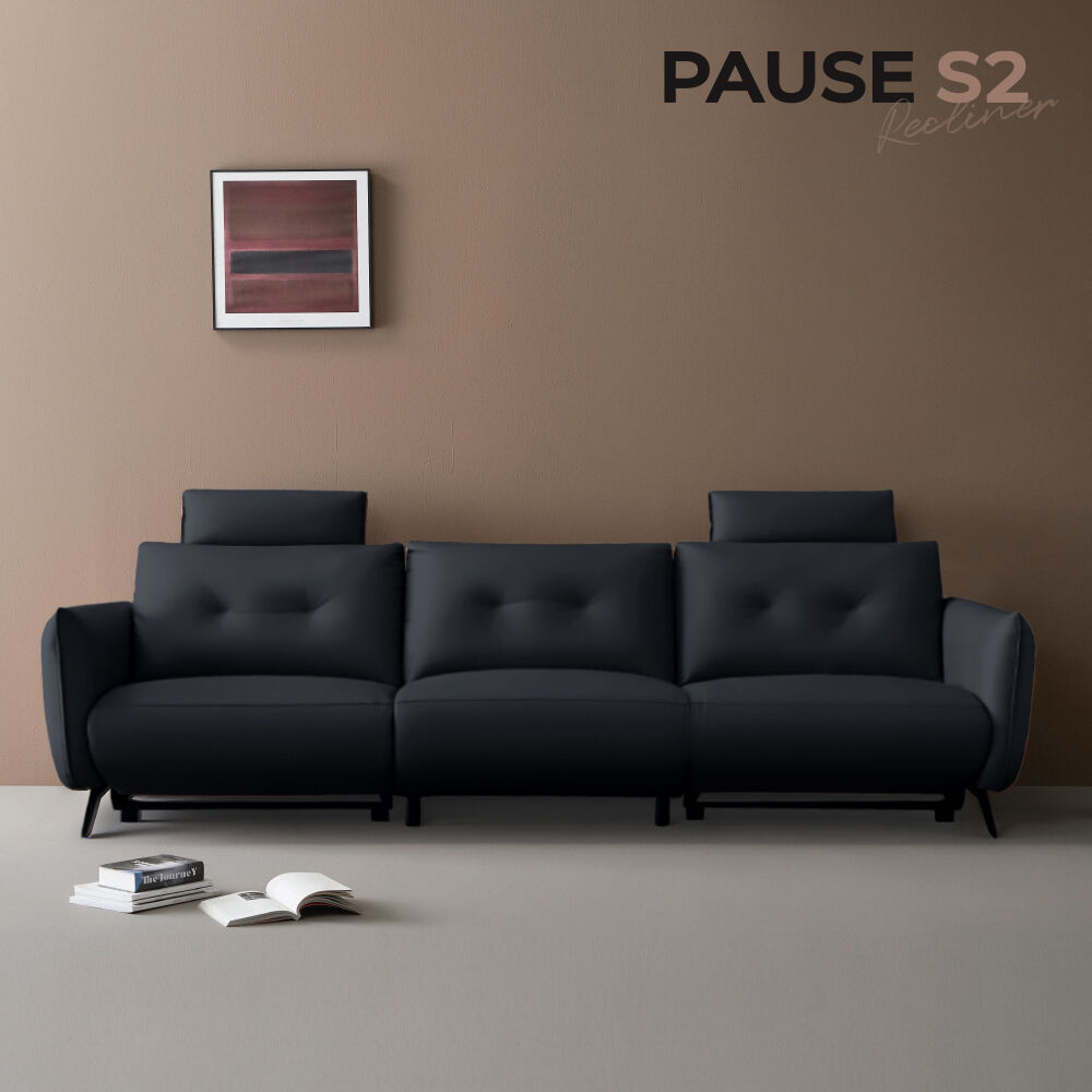 [세라젬] PAUSE 파우제S2 리클라이너 소파 4인용 - 감도 깊은 취향 셀렉트샵 29CM